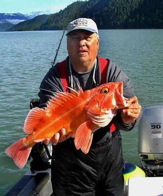 Alaska Yellow Eye Snapper - CyberAngler Photo Gallery