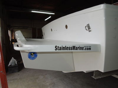 Stainless Marine Bracket - CyberAngler Photo Gallery