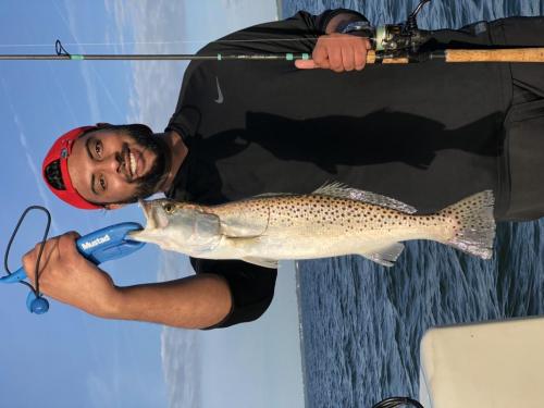 Trout_Caught_while_on_clearwater_beach - CyberAngler Photo Gallery