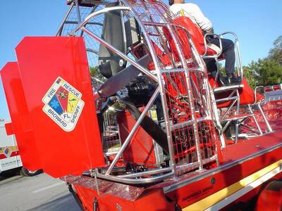 NEW BSO FIRE-RESCUE AIRBOAT - CyberAngler Photo Gallery